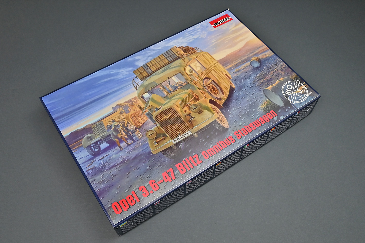 Roden Opel Blitz Omnibus W39 Stabswagen (1/35) RD-810 – Hobby Link ...
