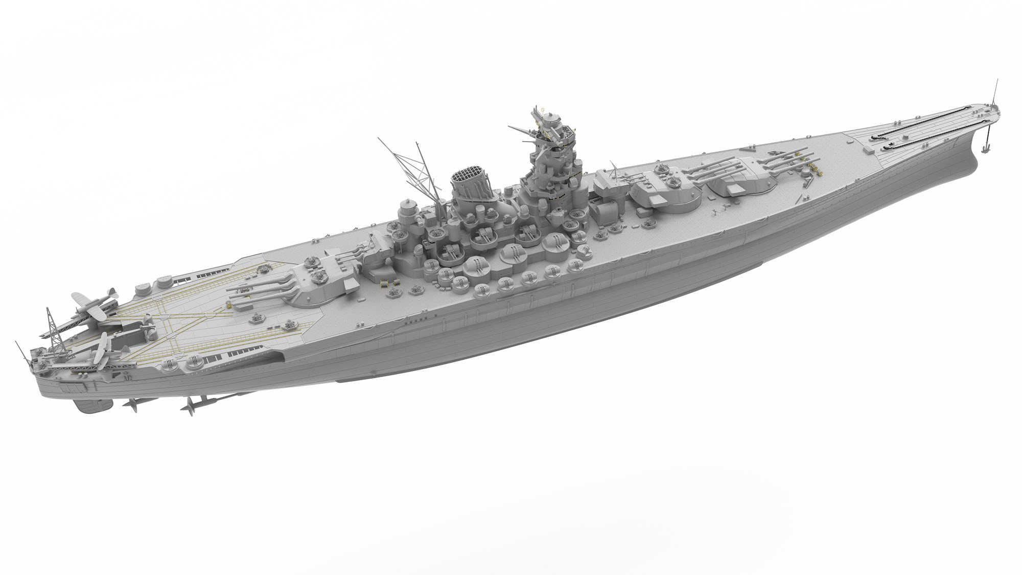 Very Fire 1/350 IJN Yamato Standard Kit BELBV350902 – Hobby Link ...